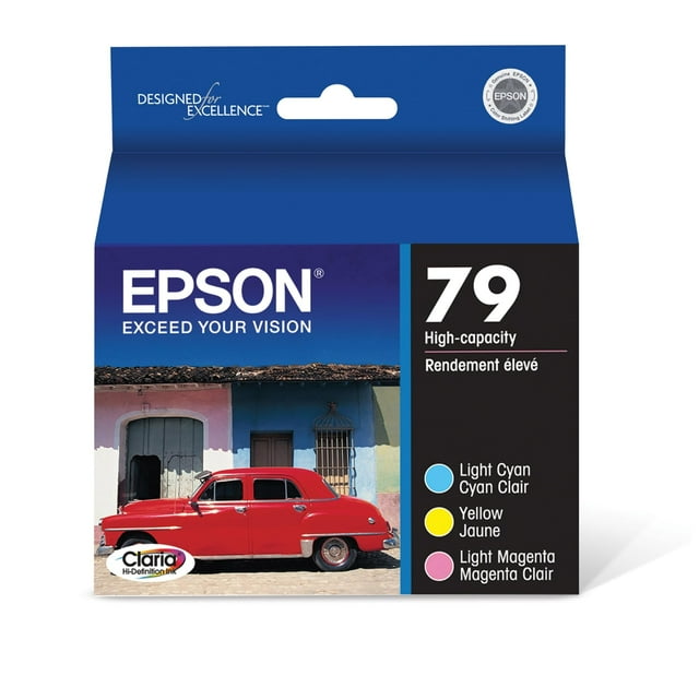 Epson 79 Color Combination Ink Cartridges T079921-S - Walmart.com