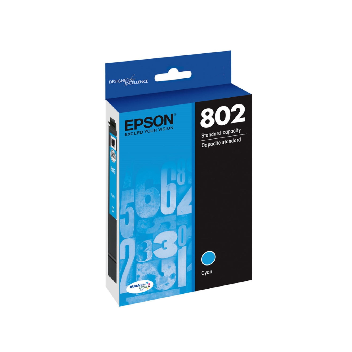 Epson 802 Standard-capacity Cyan Ink Cartridge - Walmart.com