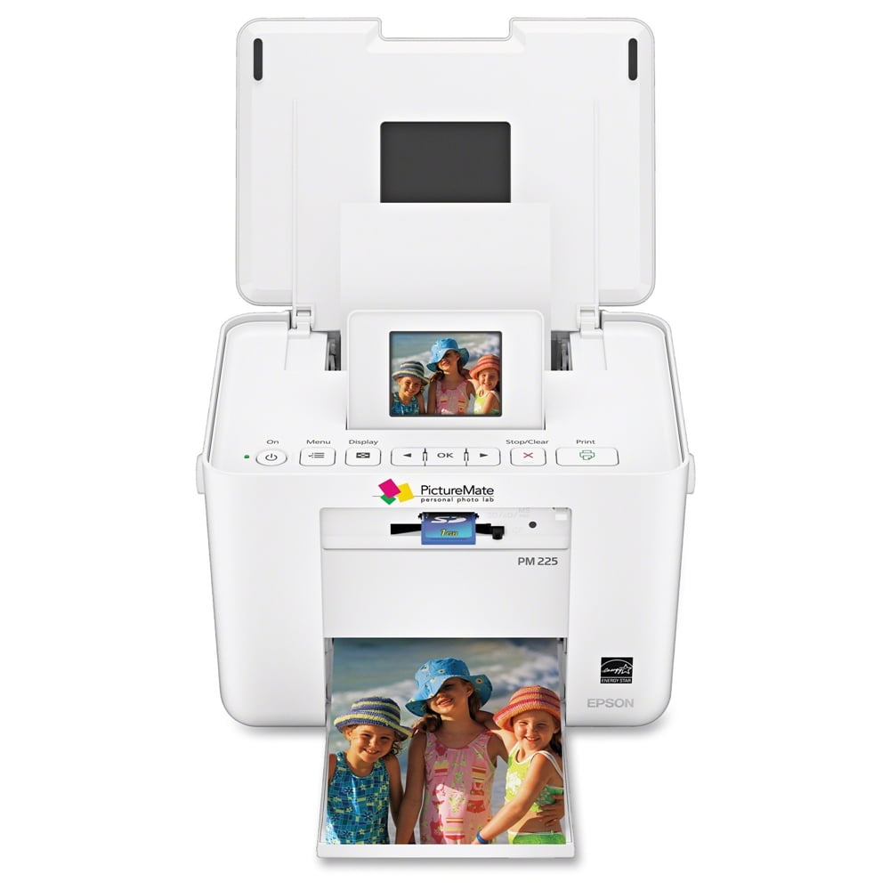 Epson PictureMate Charm PM 225 - Printer - color - ink-jet - 4 in x 6 ...