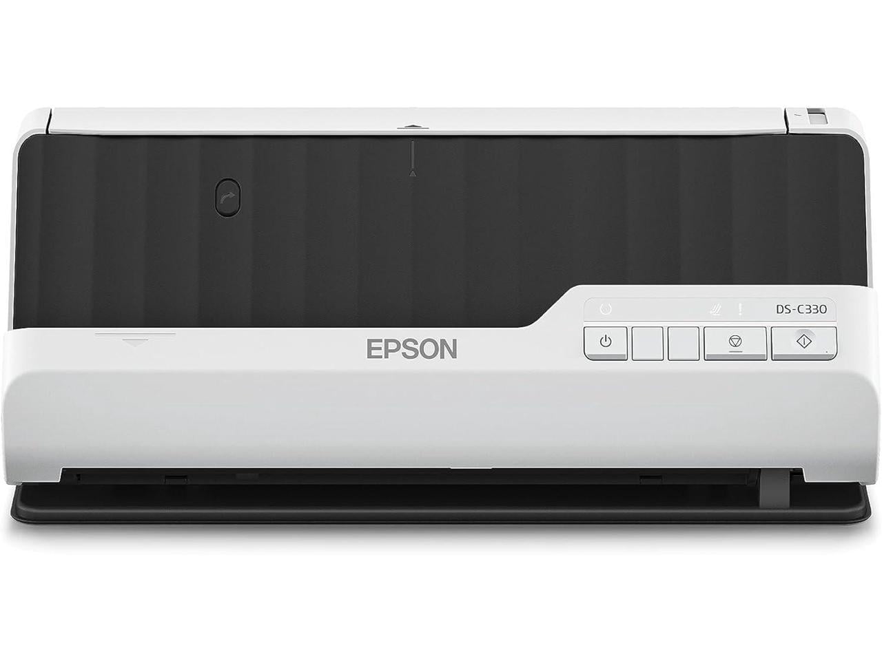 Epson DS-C330 Duplex Compact Desktop Document Scanner with Auto ...