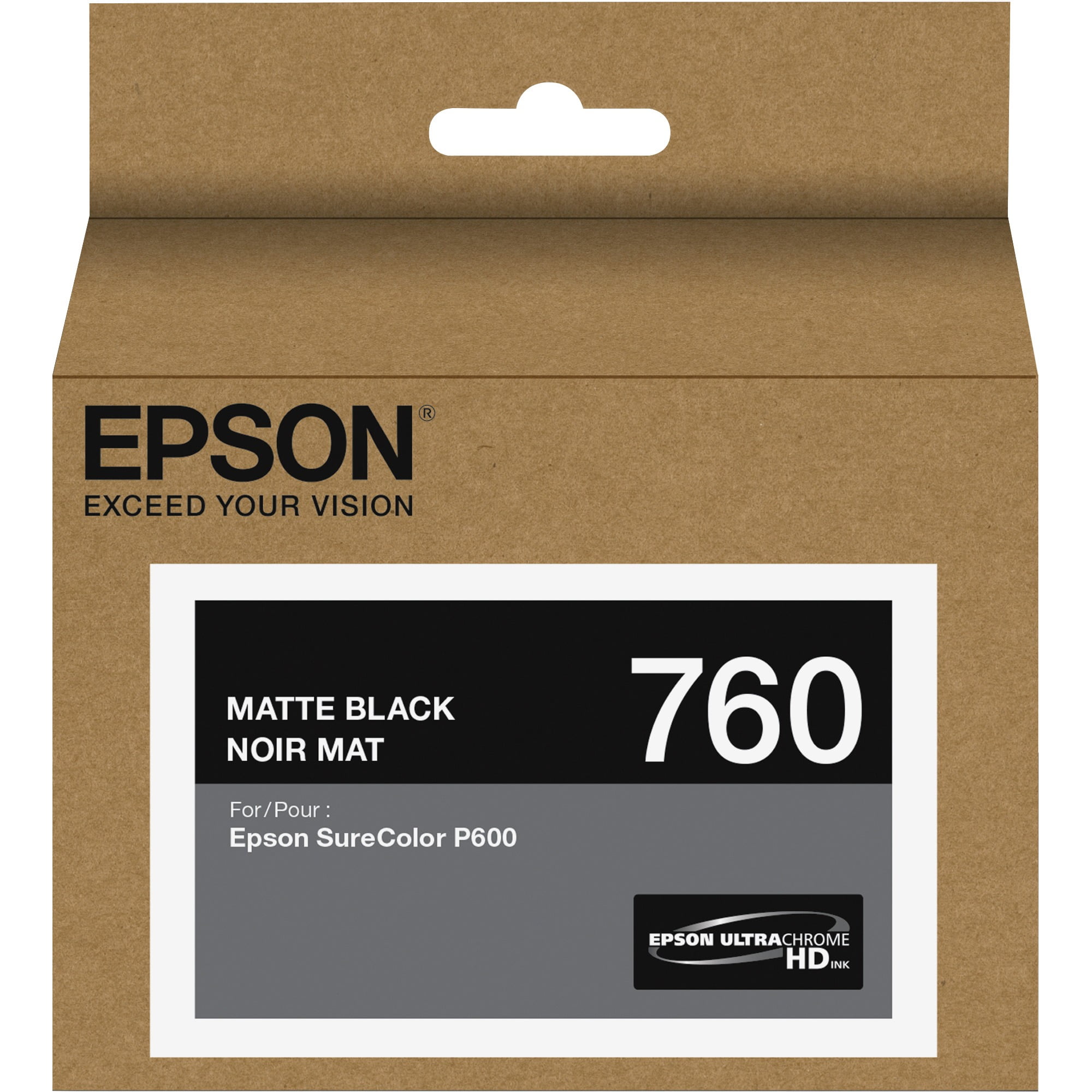 Epson, EPST760820, 760 Ink Cartridge, 1 Each - Walmart.com