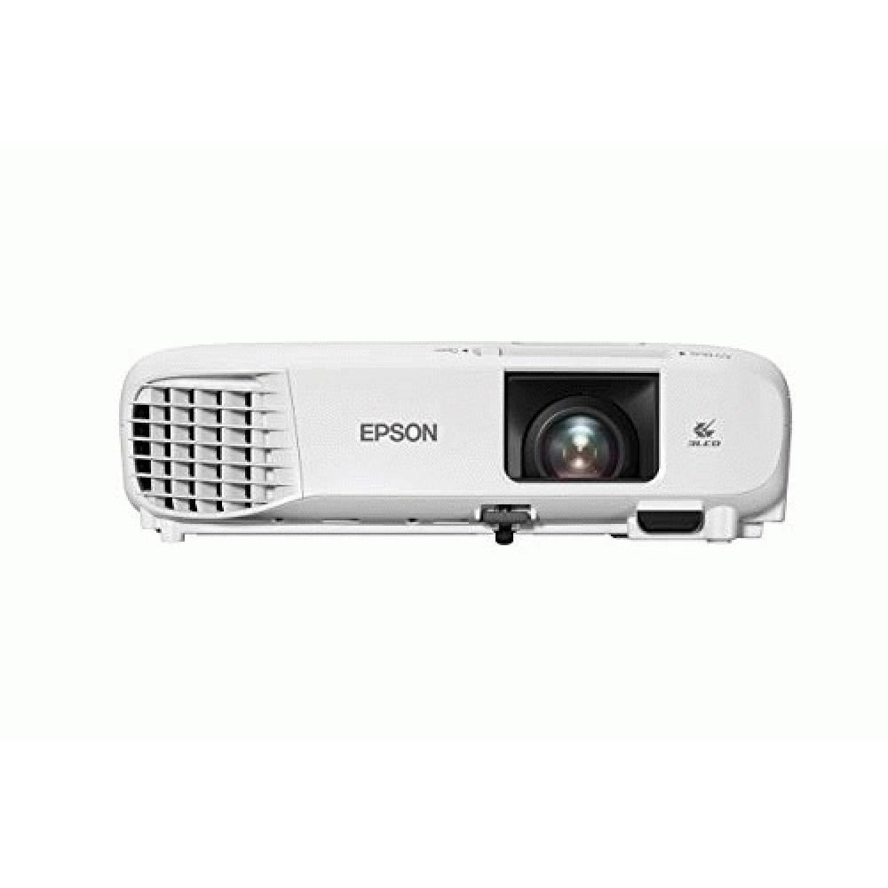 "Epson PowerLite E20 High Def Video 3LCD Classroom Projector, White ...