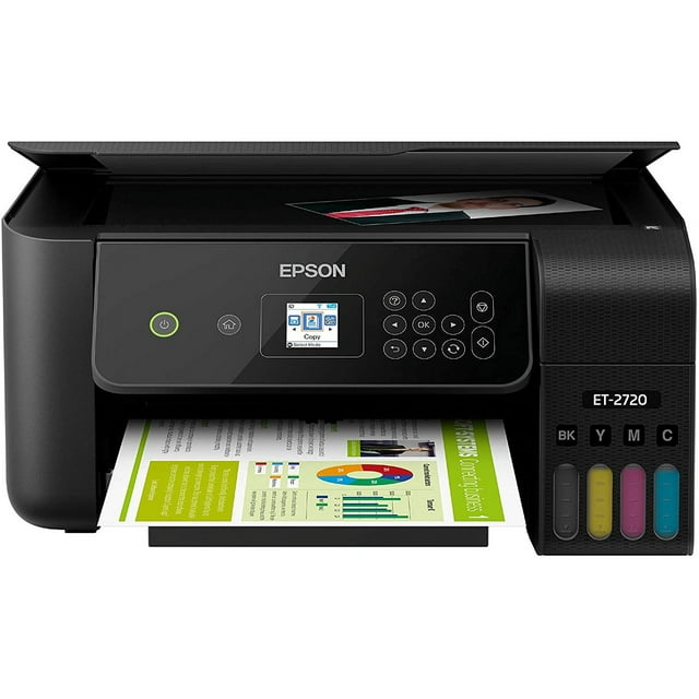 Epson EcoTank ET-2720 Wireless Color All-in-One Supertank Printer with ...