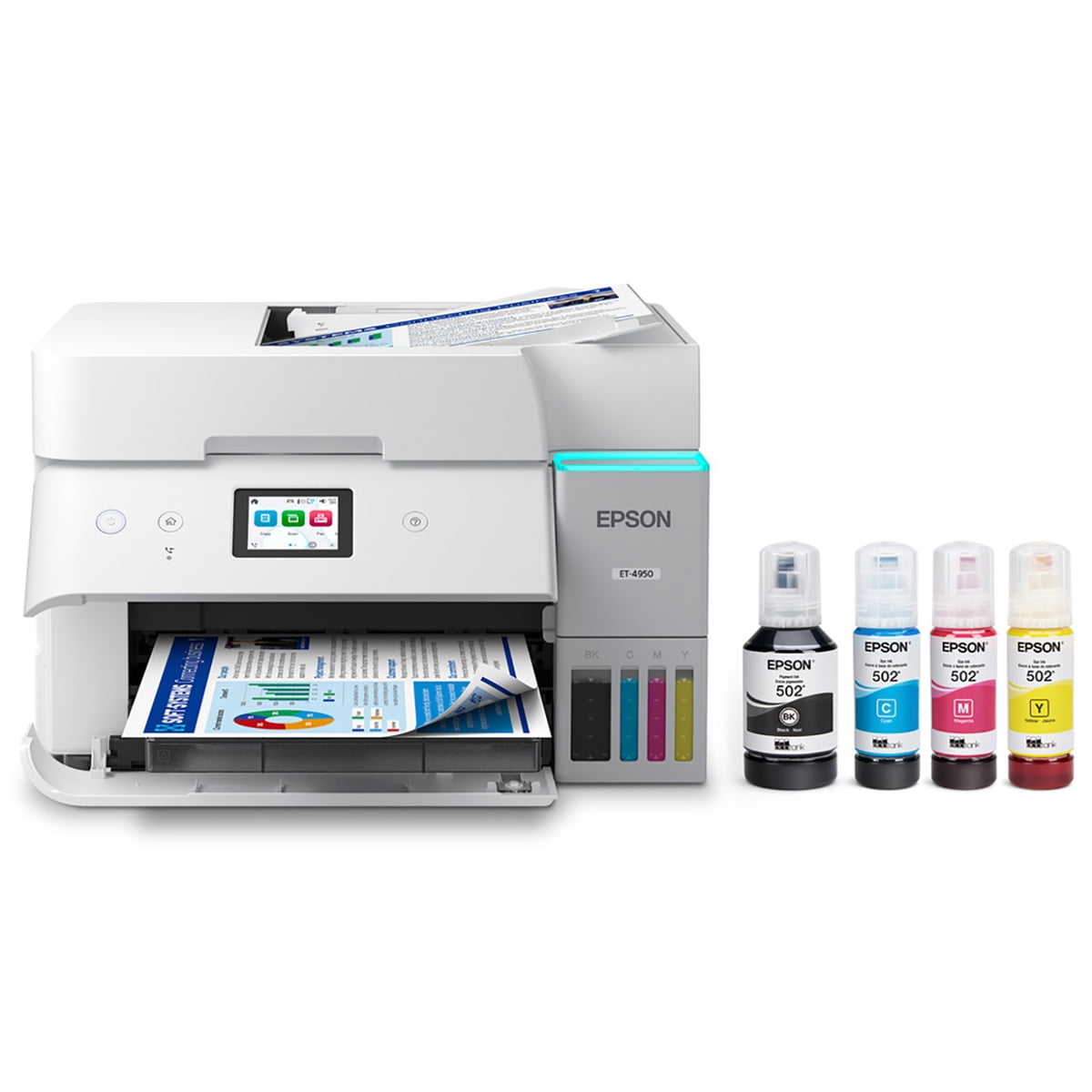 Epson EcoTank ET-4950 Wireless Duplex All-in-One Cartridge-Free ...