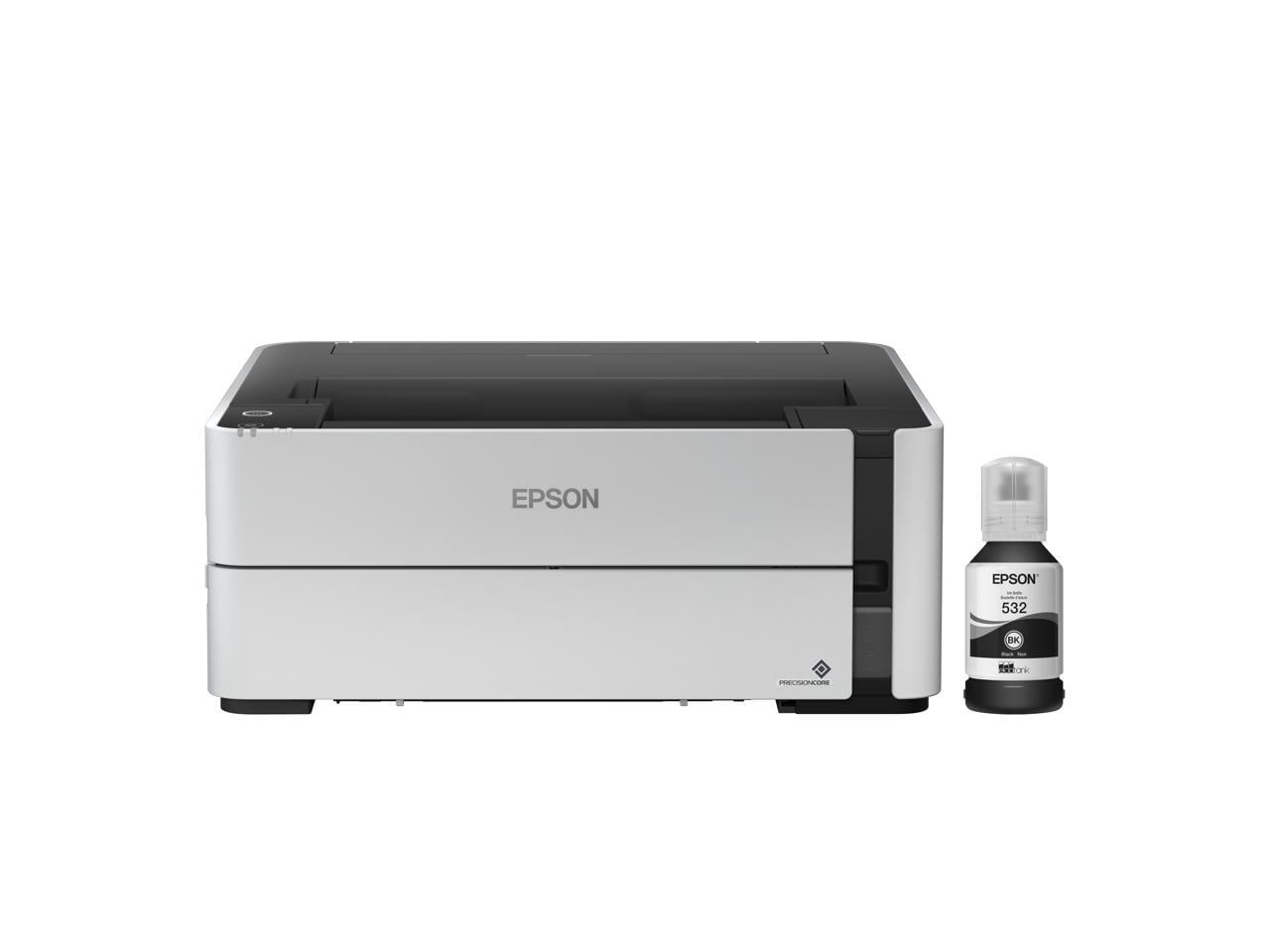 Epson EcoTank ET-M1170 Wireless Monochrome Supertank Printer - Walmart ...