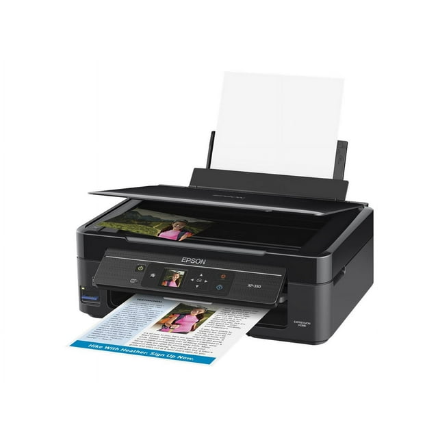 Epson XP-330 Small-in-One Wireless Printer, 1.44-inch LCD, 100-Sheet ...