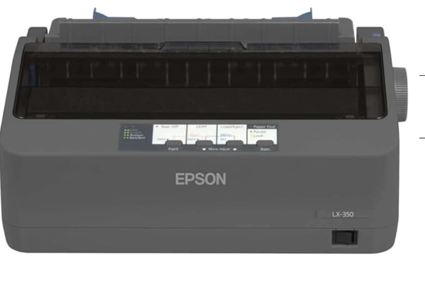 Epson LX-350 9 Pin Dot Matrix Printer Epson LX 350 Printer LX350 ...