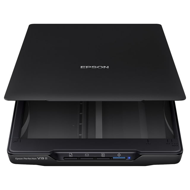 Epson Perfection V19 II Color Photo and Document Flatbed Scanner ...