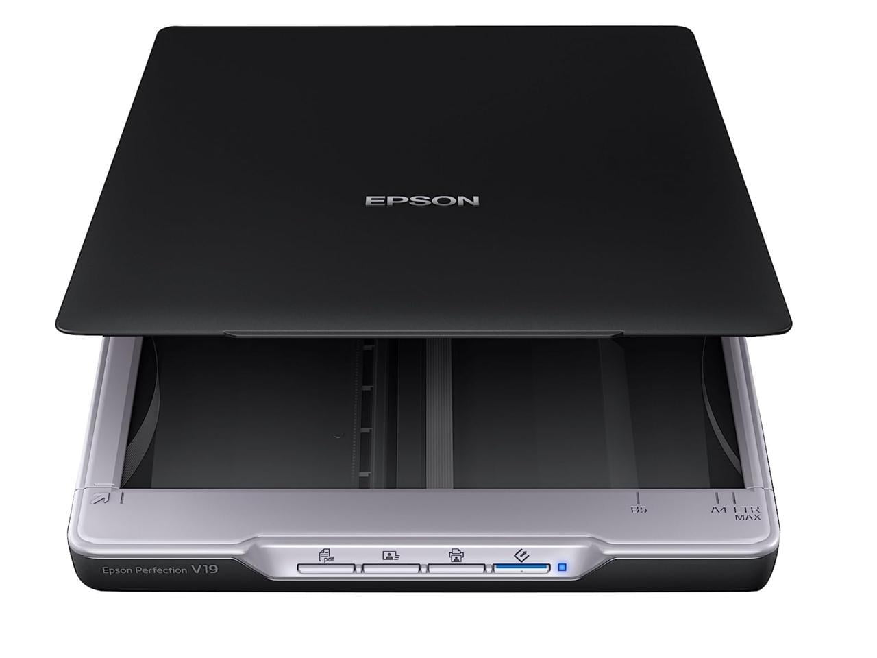 Epson Perfection V19 II Color Photo and Document Flatbed Scanner ...