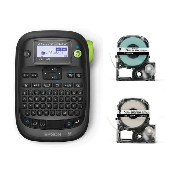 Epson Portable Label Printer,3/4" Max. Tape W LW-PX300GL - Walmart.com