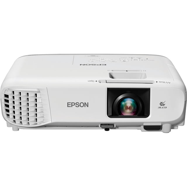 Epson PowerLite 107 Projector, XGA 3500 Lumens (1.2x Optical) (326W) (1 ...