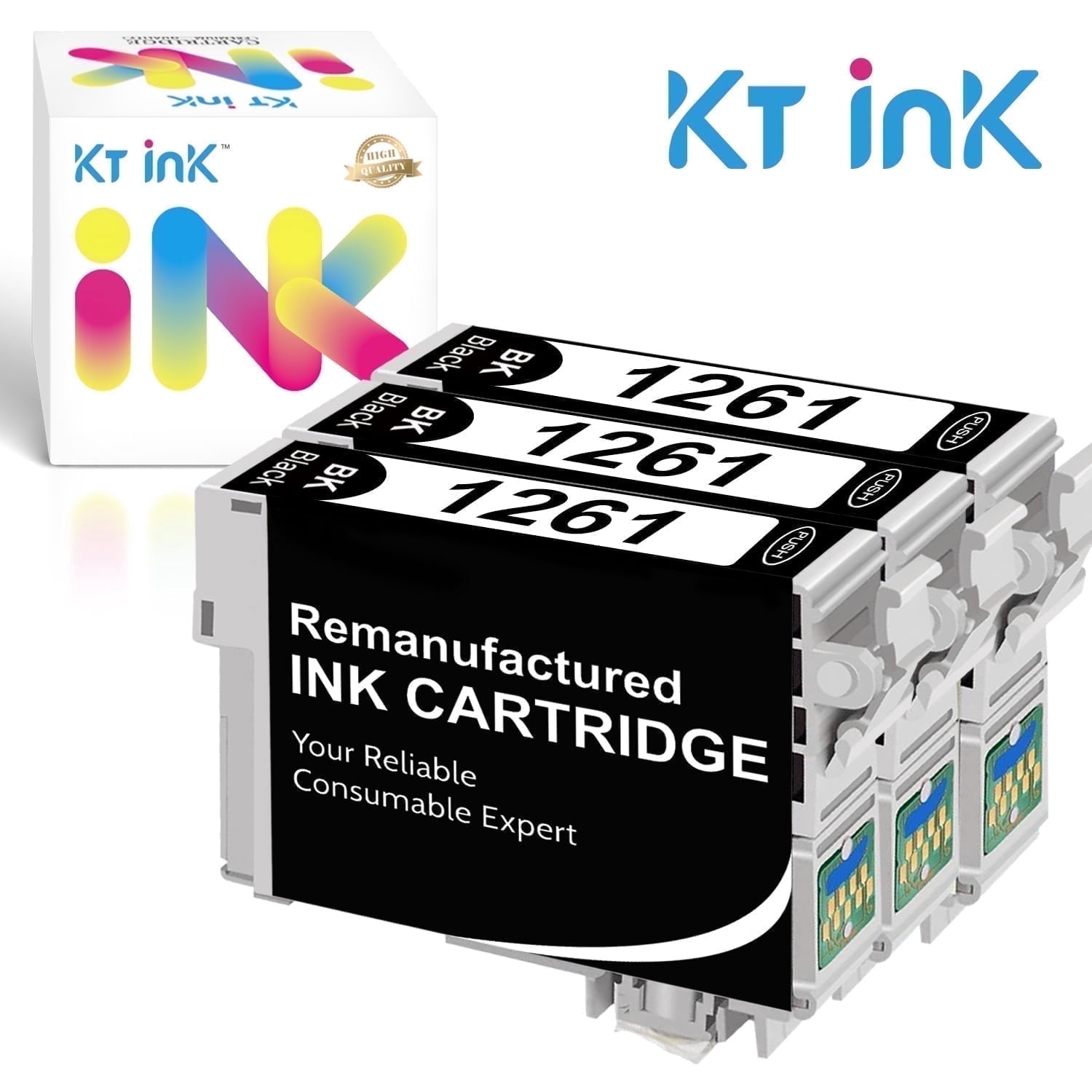 126XL T126 126 Black Ink Cartridge Compatible for Epson 126 Multi ink ...