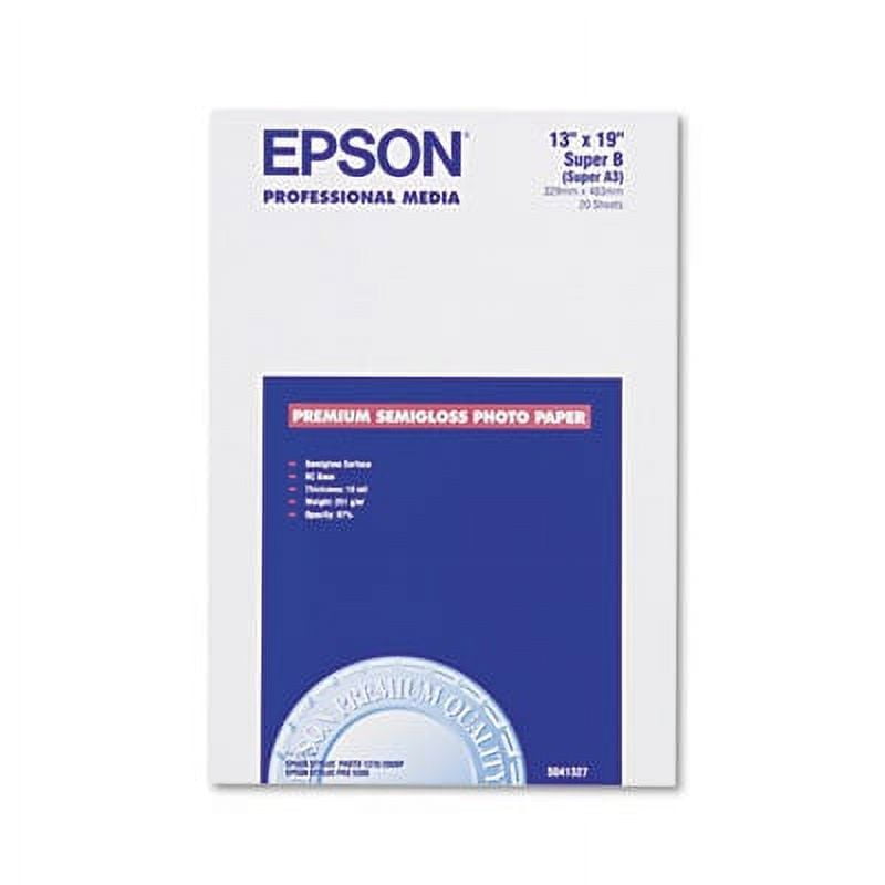 Epson Professional Media Shiny A-3 Photo Paper, 13x19 - Walmart.com