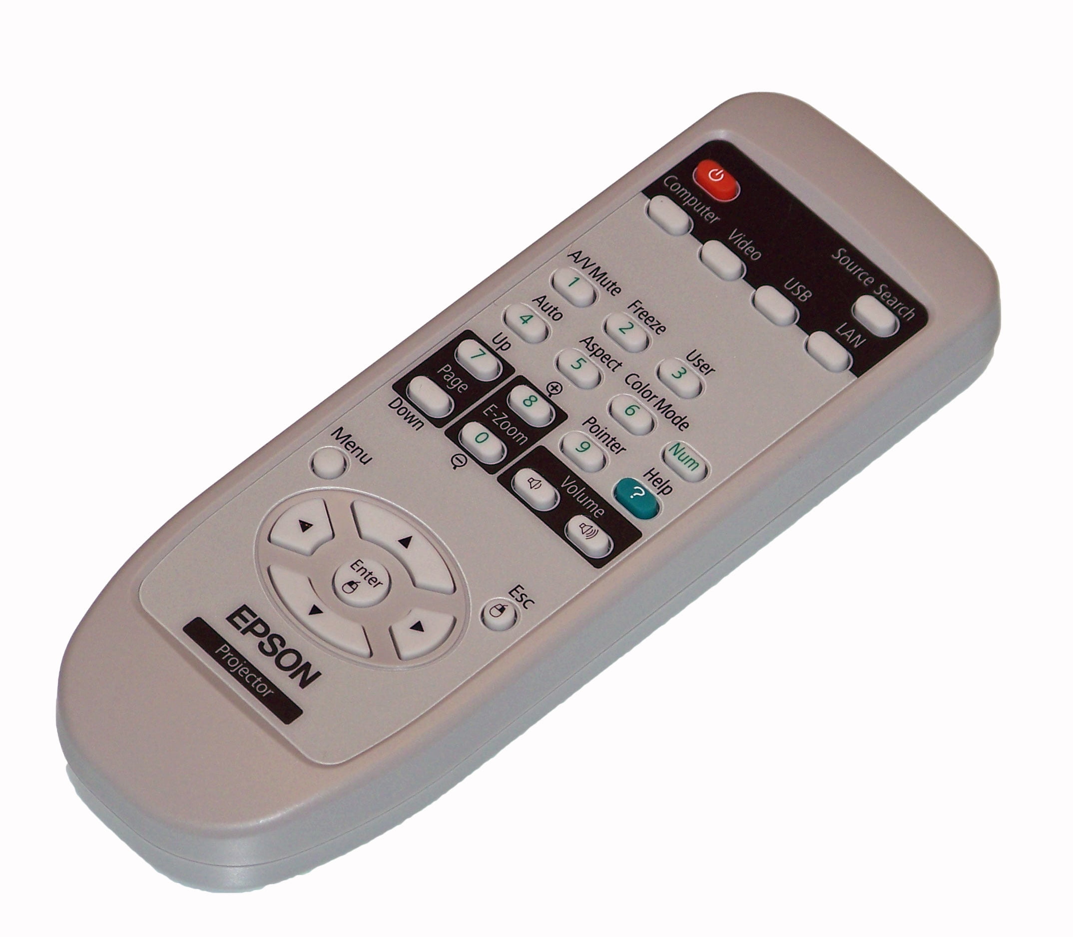 Epson Projector Remote Control- EB-440W, EB-450W, EB-450Wi, EB-455Wi ...