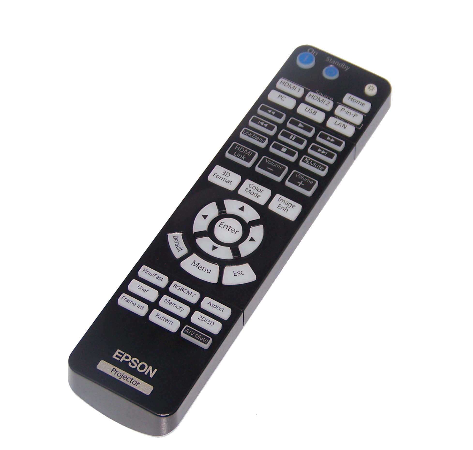 Epson Projector Remote Control For PowerLite Home Cinema 3900, 3710 ...