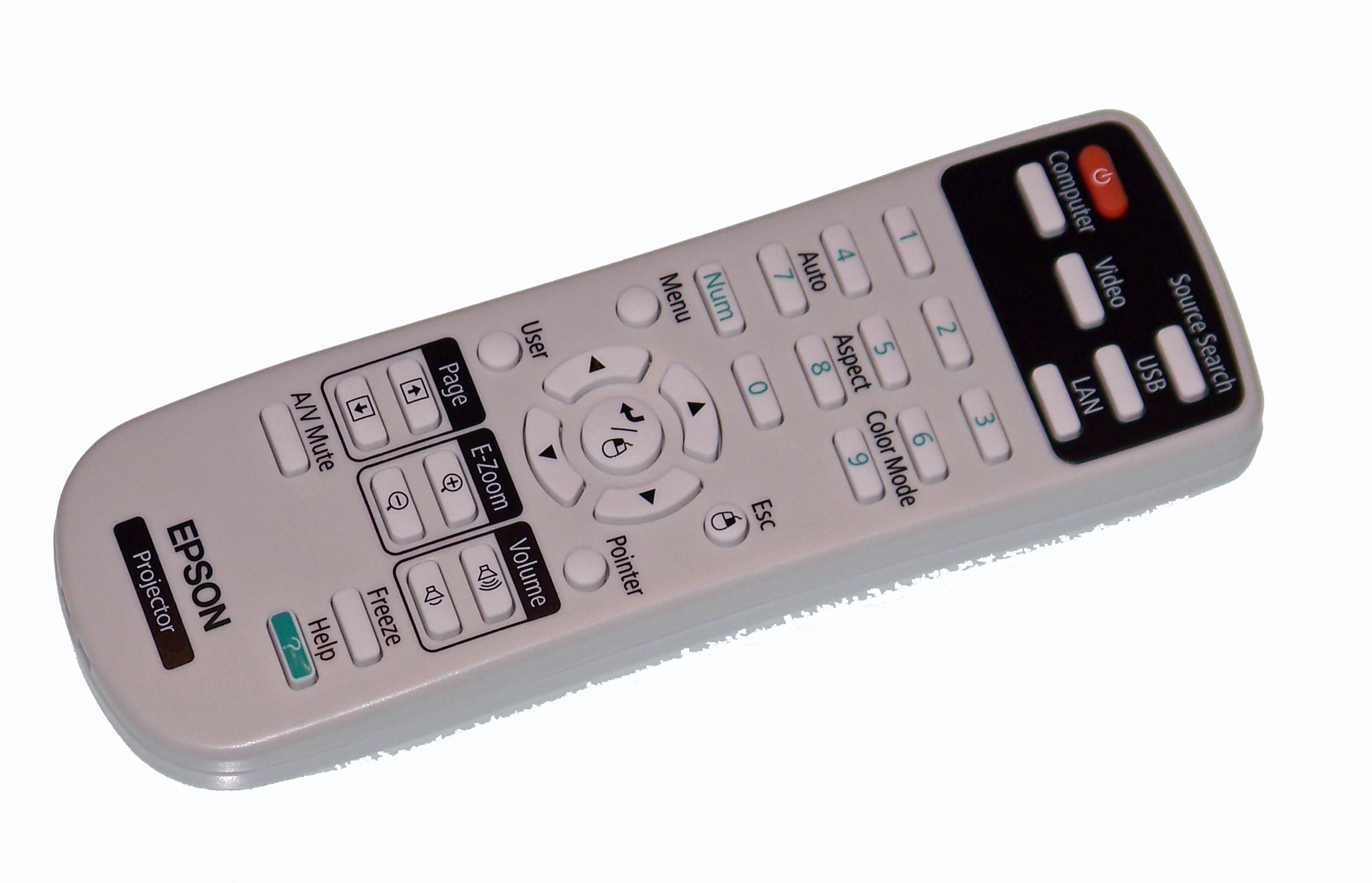 Epson Projector Remote Control- PowerLite 1880, 420, 425W, 430, 435W ...