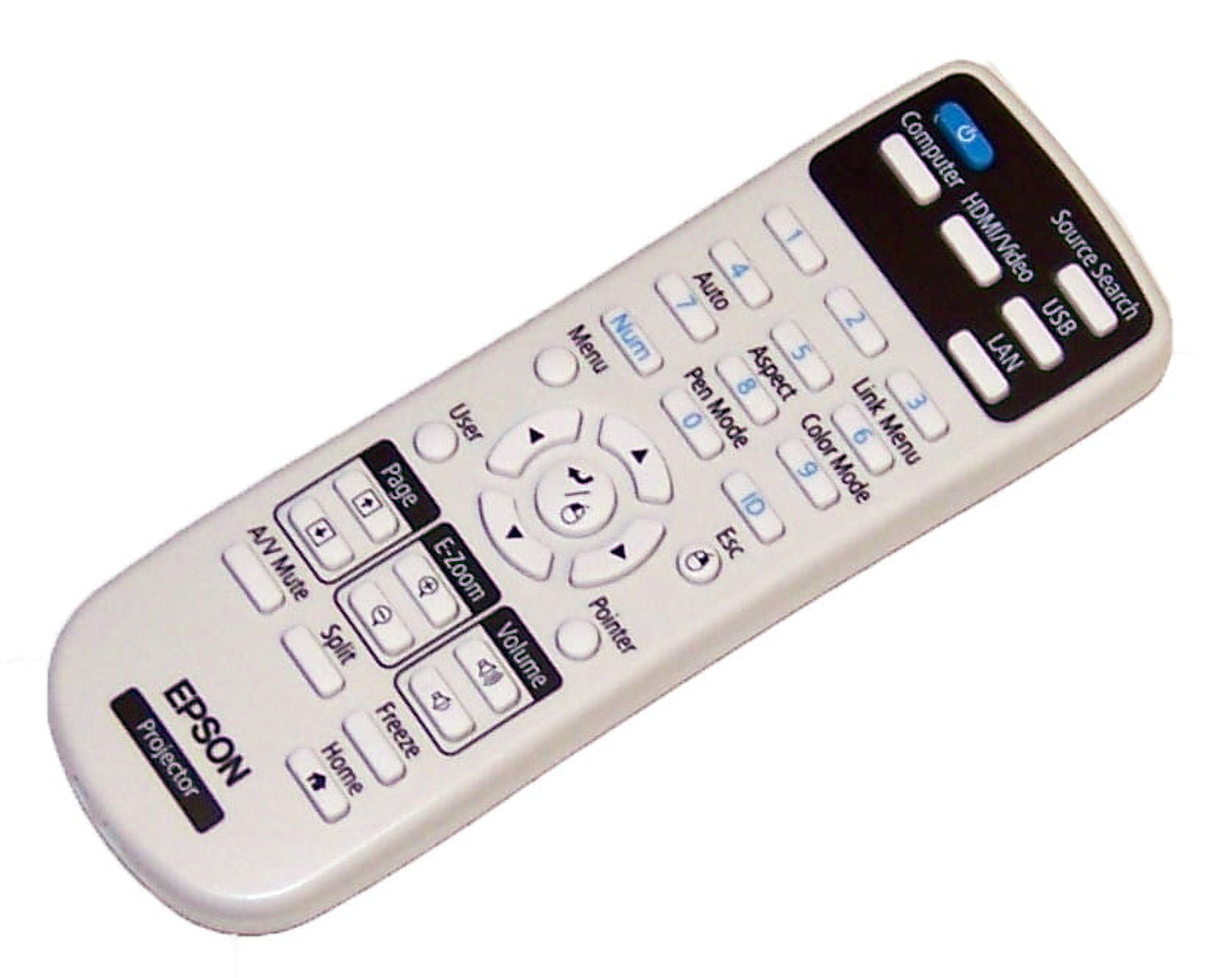 Epson Projector Remote Control Shipped With PowerLite 685W, 685Wi 680 675W 675Wi - Walmart.com