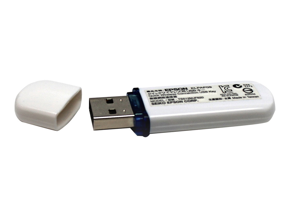 Epson Quick Wireless Connection USB Key (ELPAP09) - Walmart.com