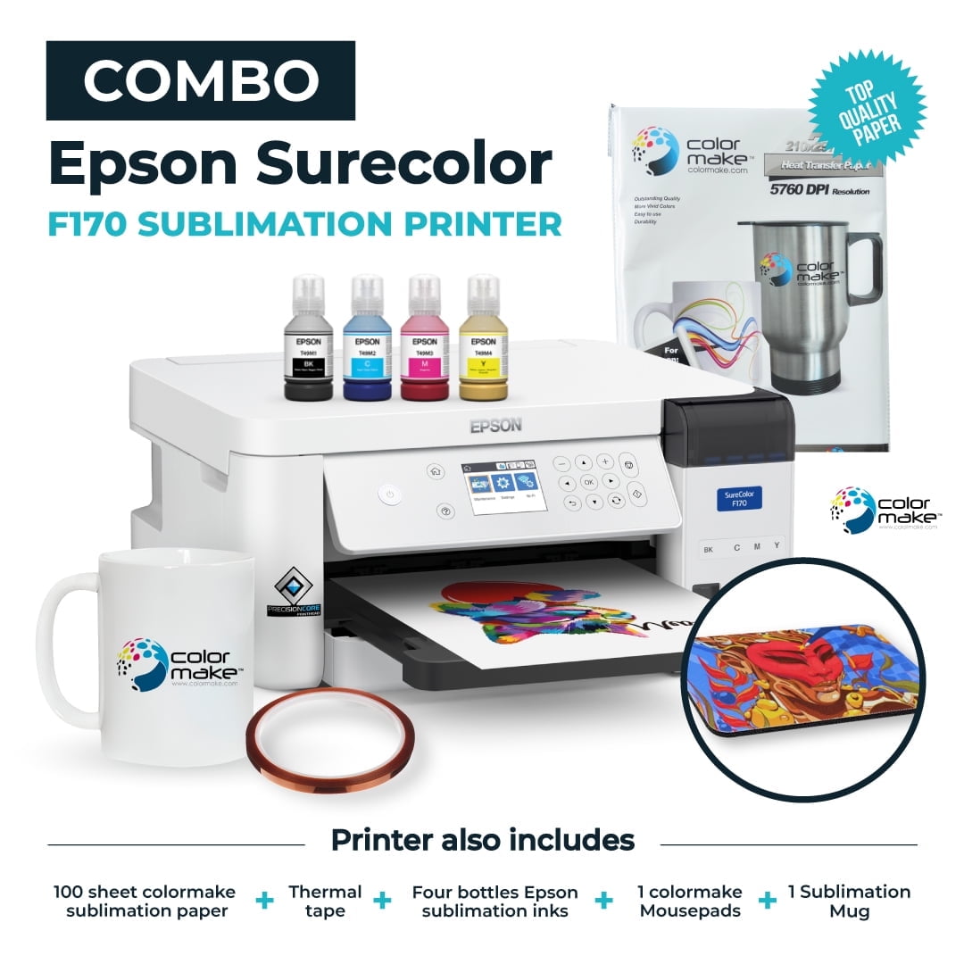 Epson Surecolor F170 Dye Sublimation Printer Bundle Sri Lanka | Ubuy