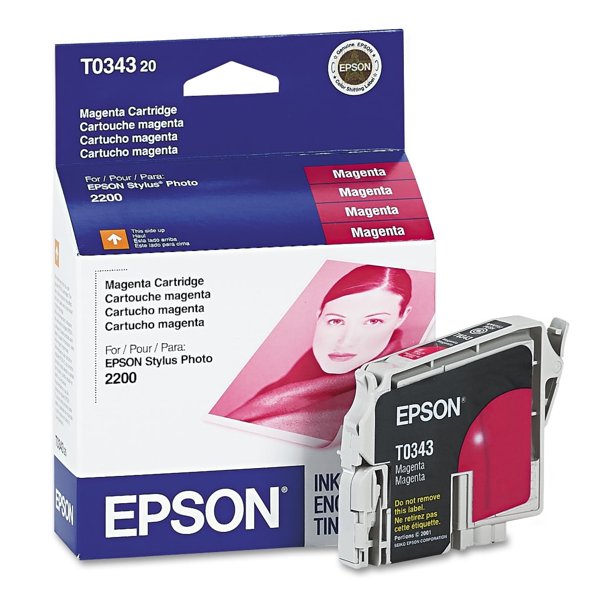 Epson T034320 (34) Ink, 440 Page-Yield, Magenta -EPST034320 - Walmart.com