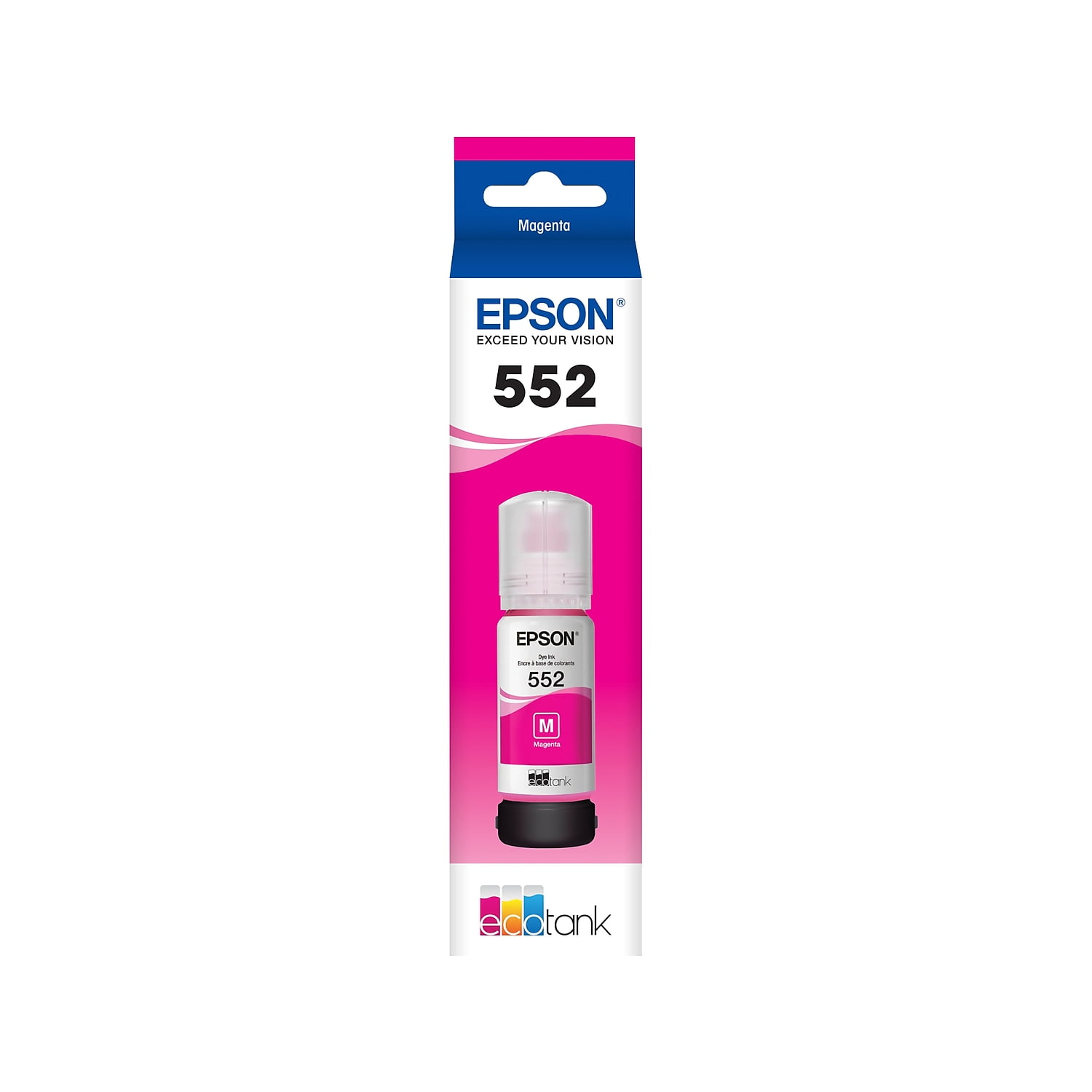 Epson T552 Magenta High Yield Ink Cartridge Refill T552320S - Walmart.com