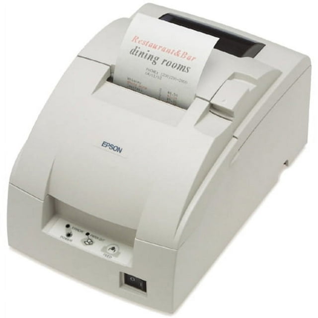 Epson TM-U220B POS Receipt Printer, 9-pin, 6 lps Mono, USB, PC ...