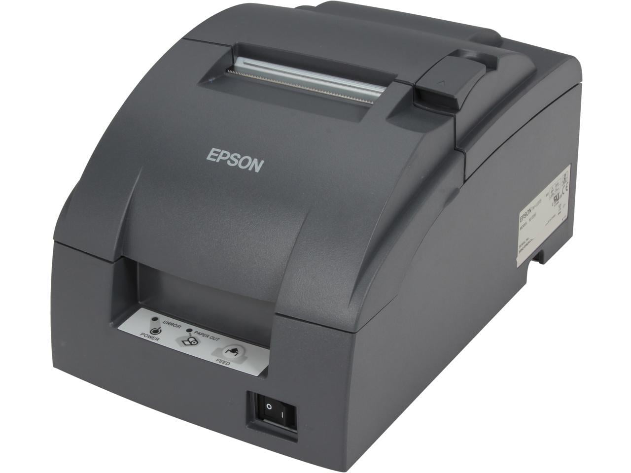 Epson TM-U220B Receipt/Kitchen Printer, Auto Cutter, Dark Gray ...