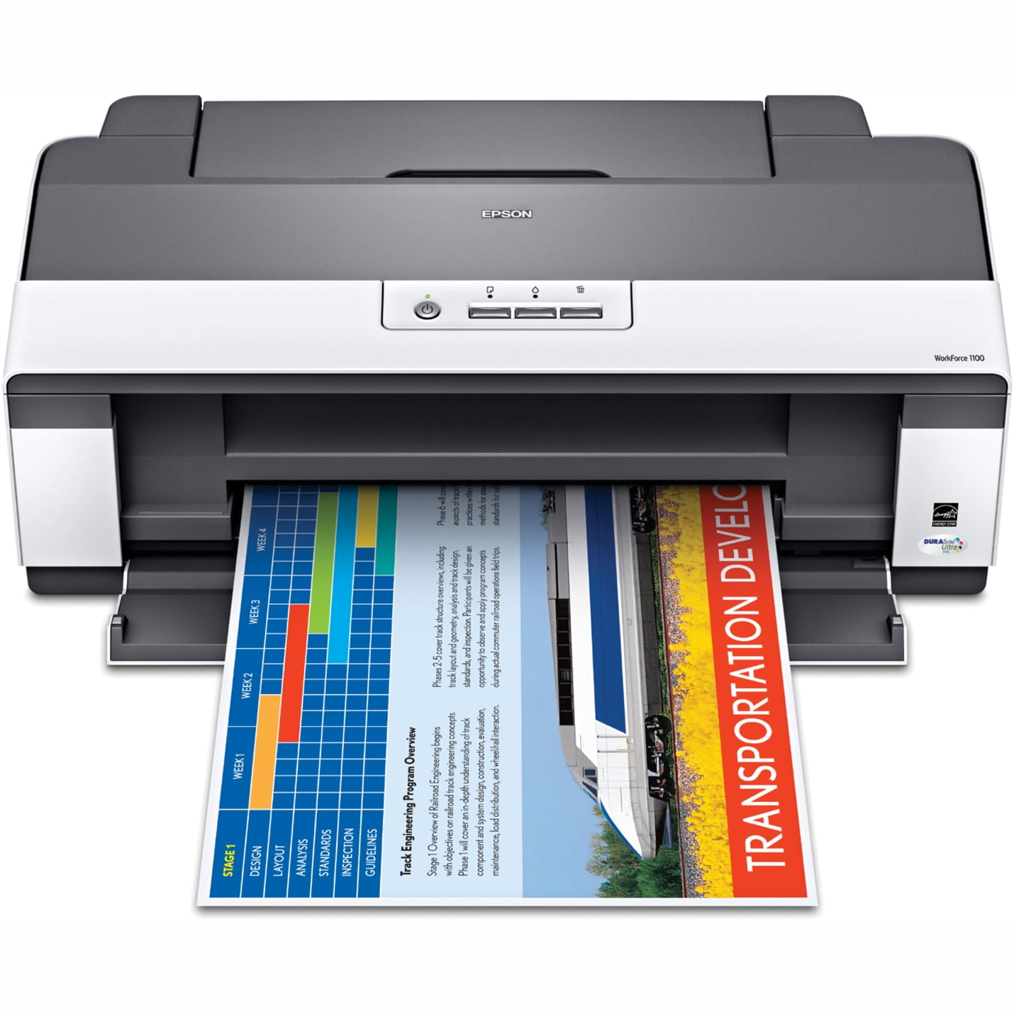 Epson WorkForce 1100 Inkjet Printer - Walmart.com
