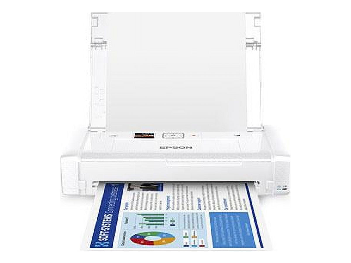 Epson WorkForce Wireless Mobile Color Printer, Light, Small, Portable ...