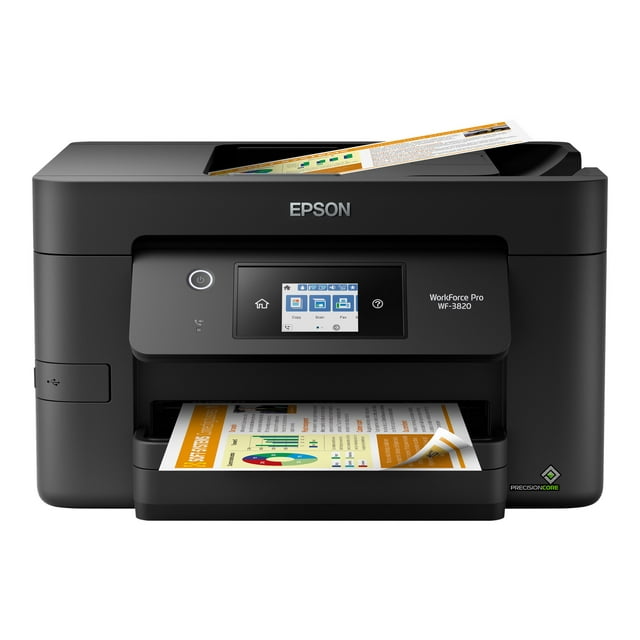 Epson WF-3820 Printer | Barcode All-in-Ones for ecommerce - Walmart ...
