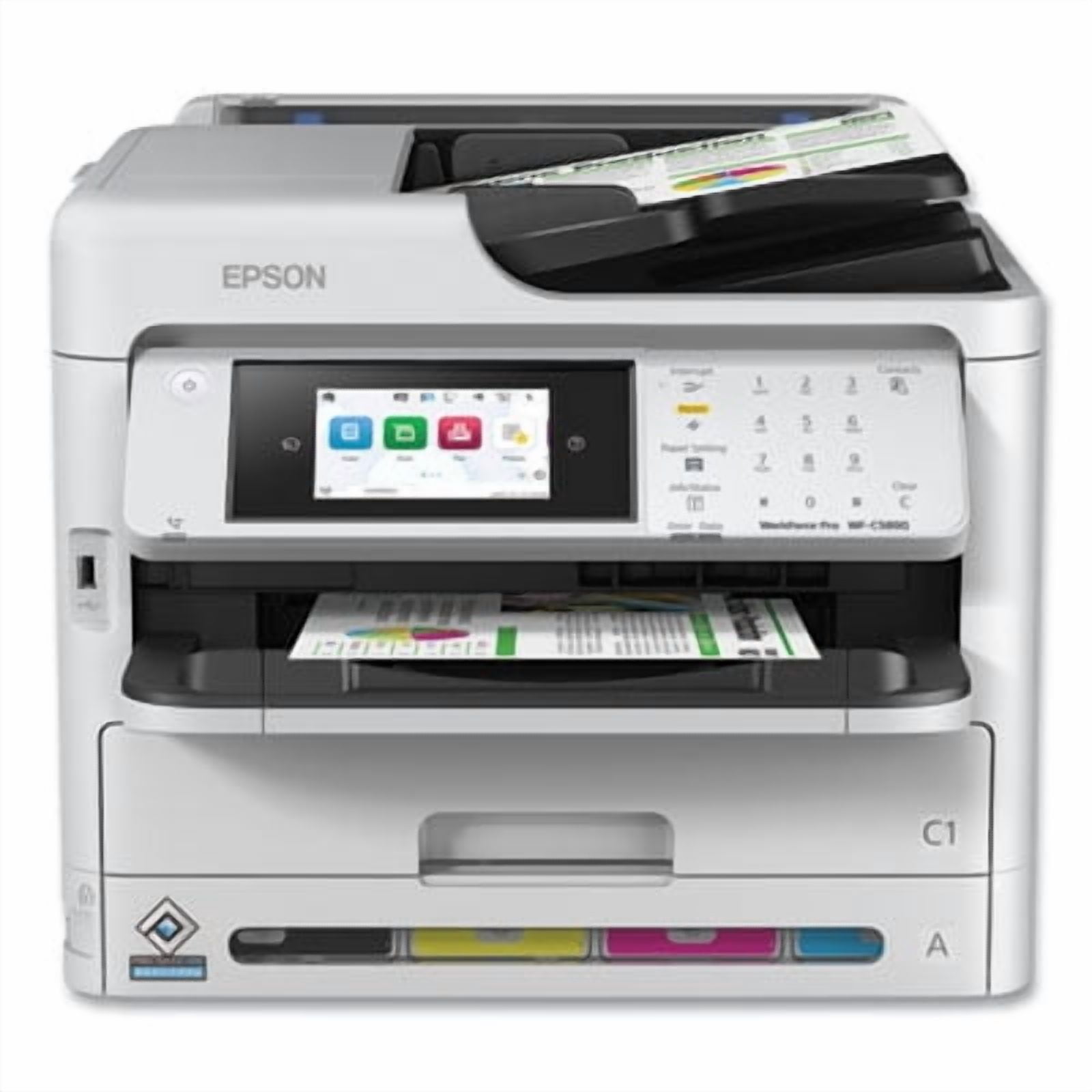 Epson WorkForce Pro WF-C5890 Wireless All-In-One Printer - Color, 34 ...