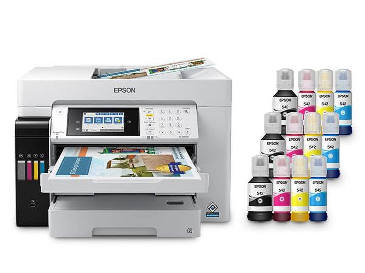 Epson ST-C8000 Color Inkjet Printer - 25 ppm - Plain Paper - C11CH71202 ...