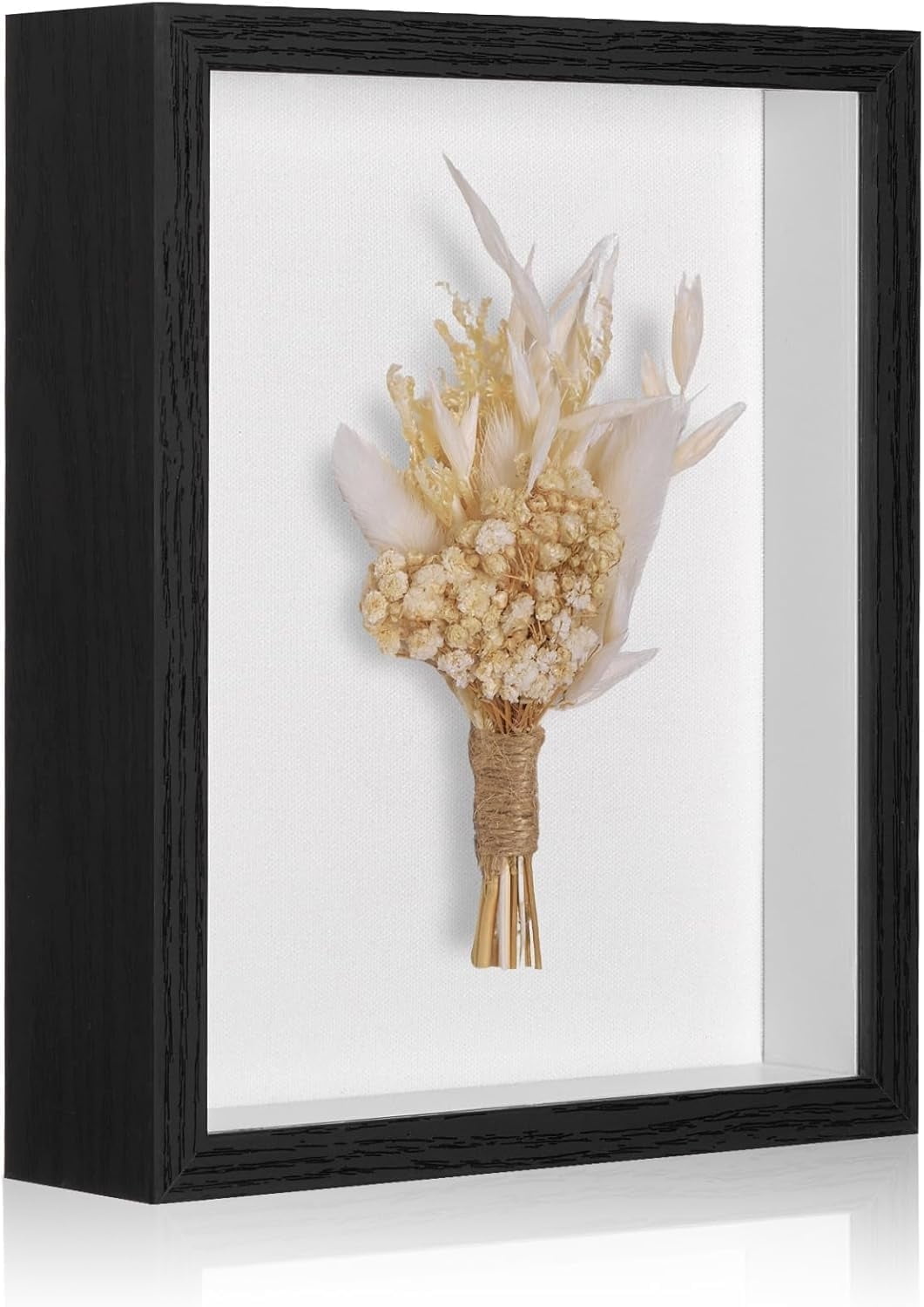 Eqkasio 8x10 Shadow Box Picture Frame Display Cases with Soft Linen ...