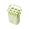 Eqslft Molds with Bin, 6 Pieces 3.5-inch Reusable Easy Release Entire ...