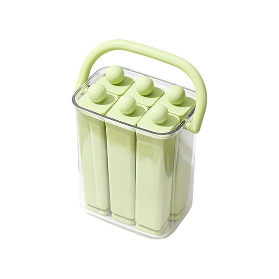 Eqslft Molds with Bin, 6 Pieces 3.5-inch Reusable Easy Release Entire ...