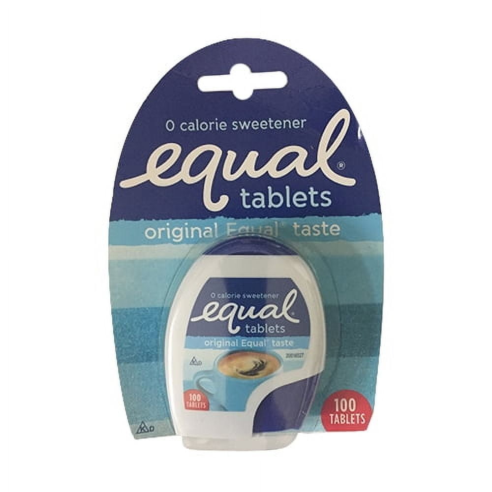 Equal Brand 0 Calorie Sweetener Tablets - Pack of 3, 100 Each - Walmart.com