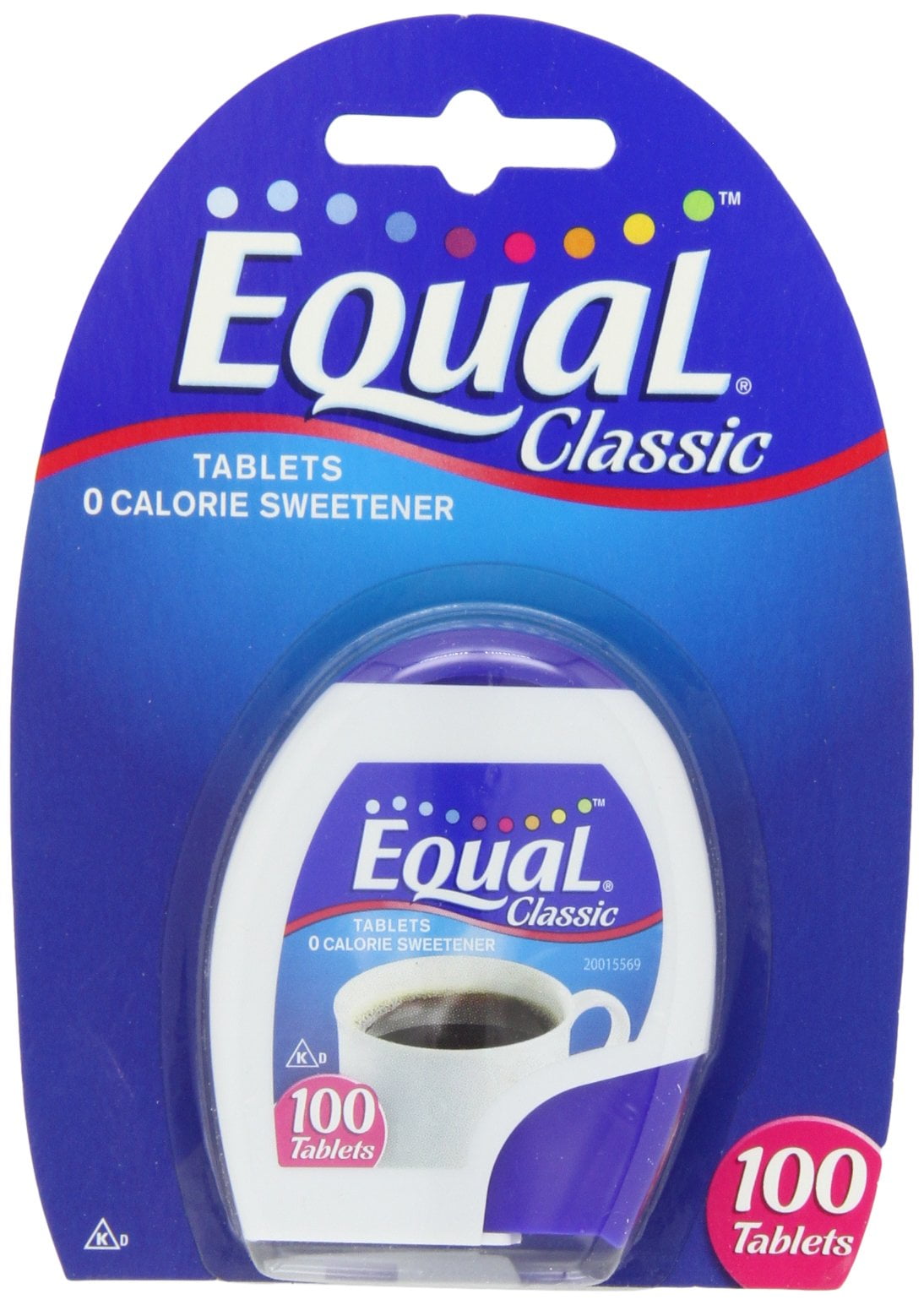 Equal 0 Calorie Sweetener Tablets, Sugar Substitute, Zero Calorie Sugar ...