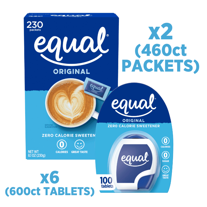Equal 460ct Packets & 600ct Tablets Bundle - Walmart.com