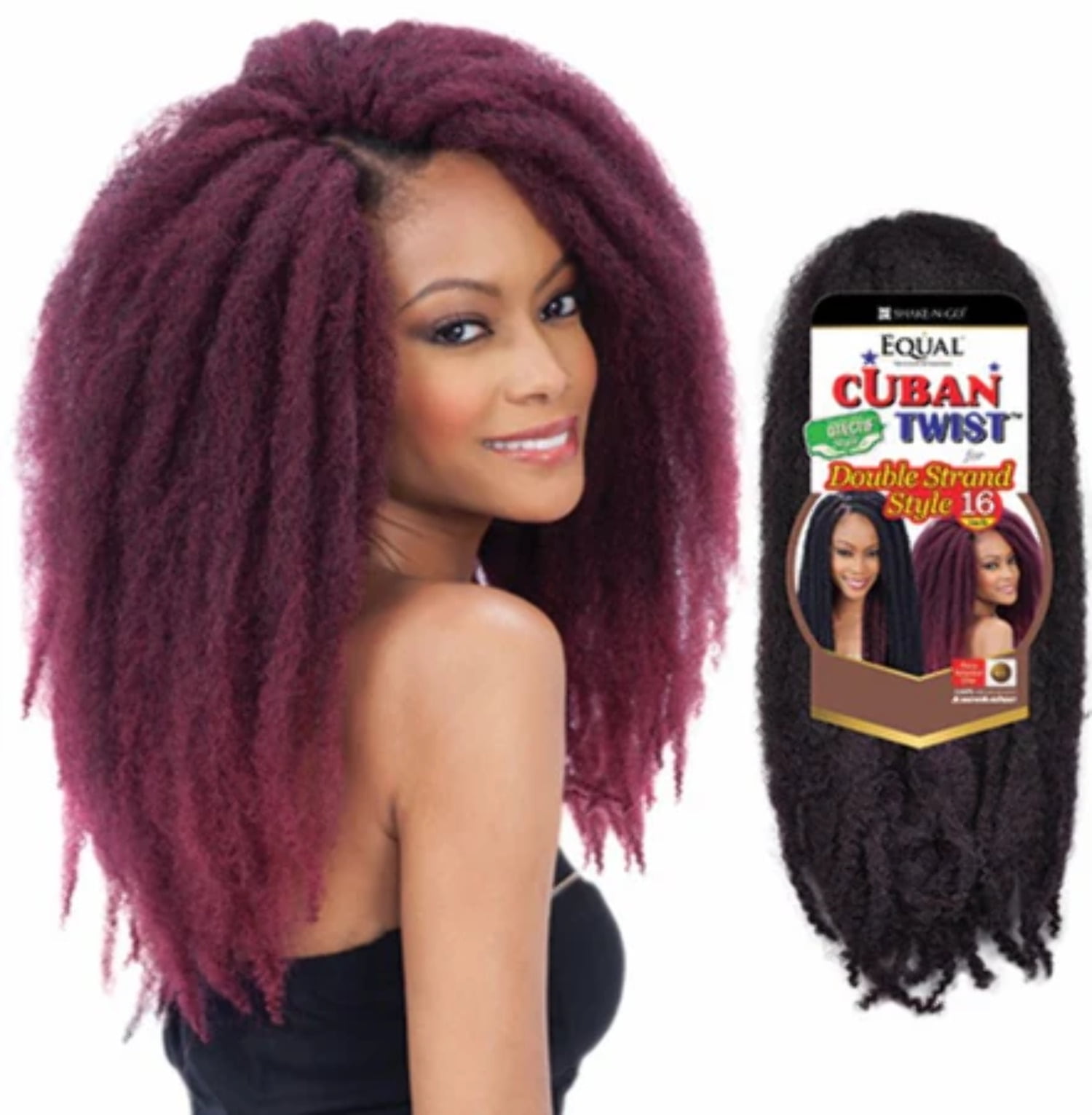 Equal Cuban Twist Braid 16" - Walmart.com