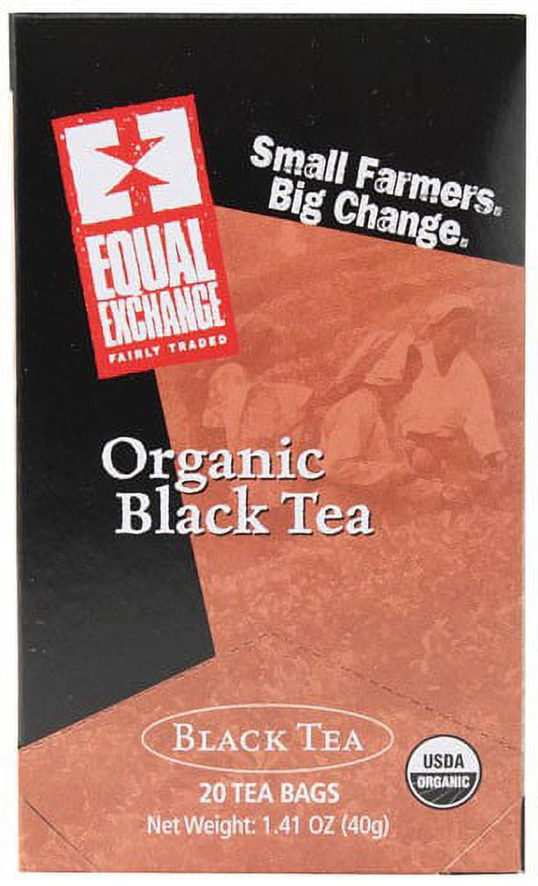Equal Exchange Organic Black Tea 20 Tea Bags - Walmart.com