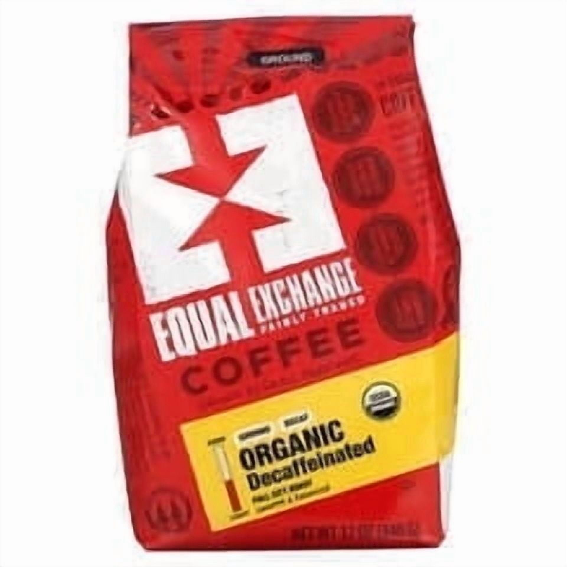 Equal Exchange, Organic Coffee, Ground, Full City Roast, Decaffeinated ...