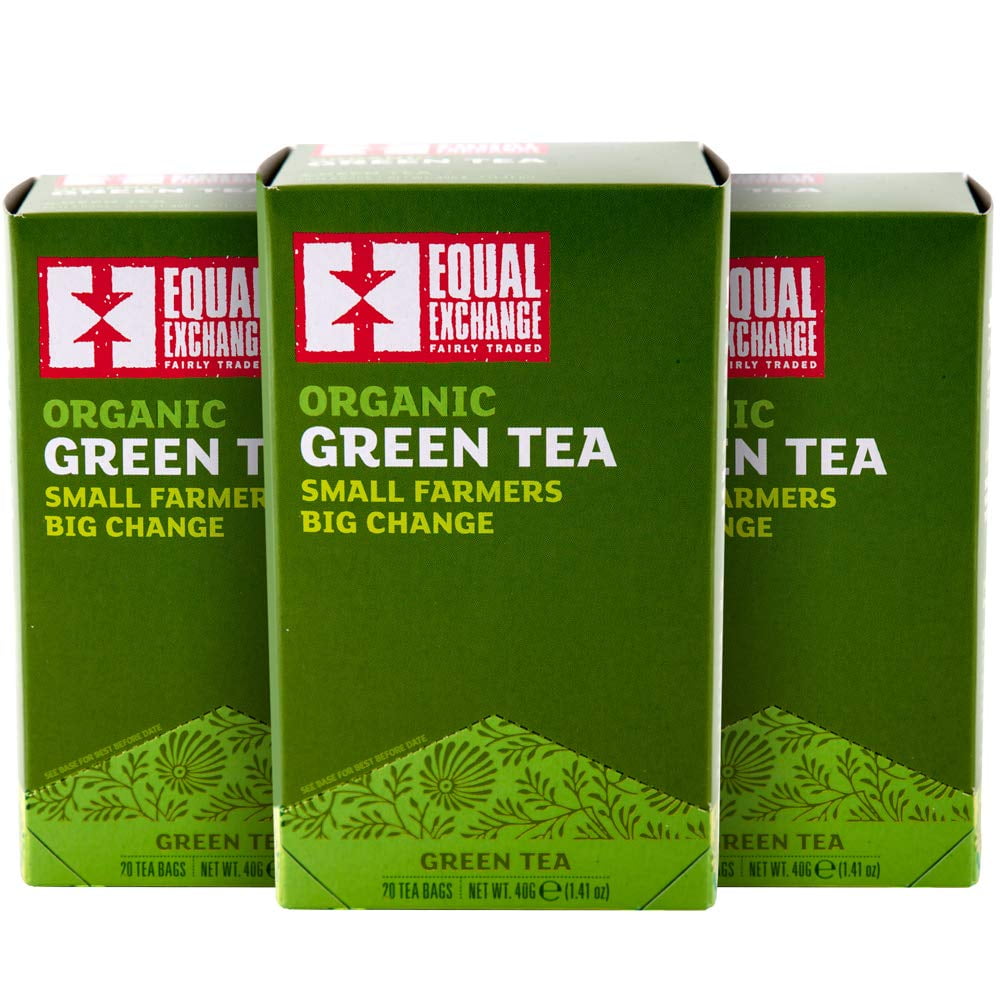 Equal Exchange Organic Green Tea, 20-Count (Pack Of 3) - Walmart.com