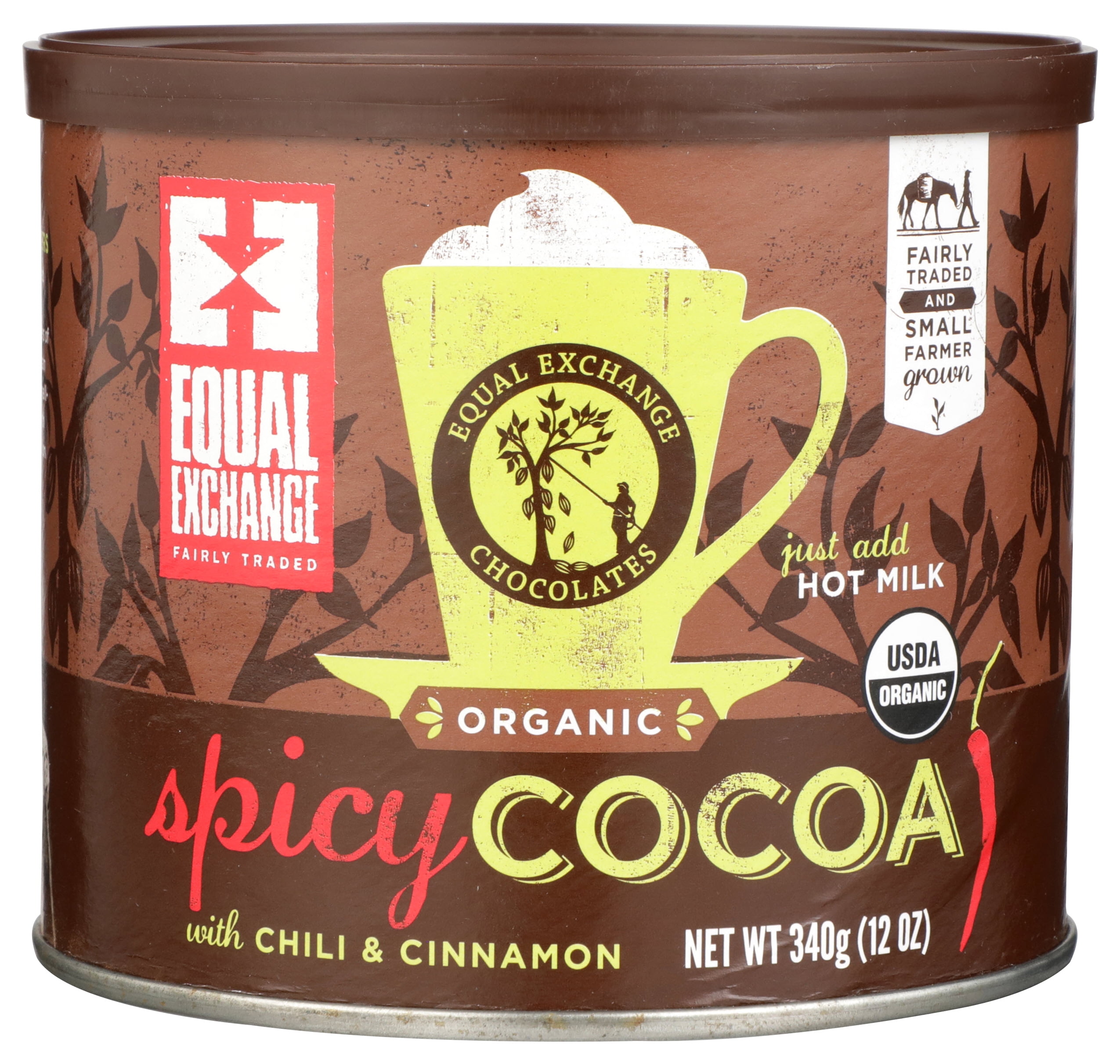 Equal Exchange Organic Spicy Hot Cocoa, 12 oz - Walmart.com