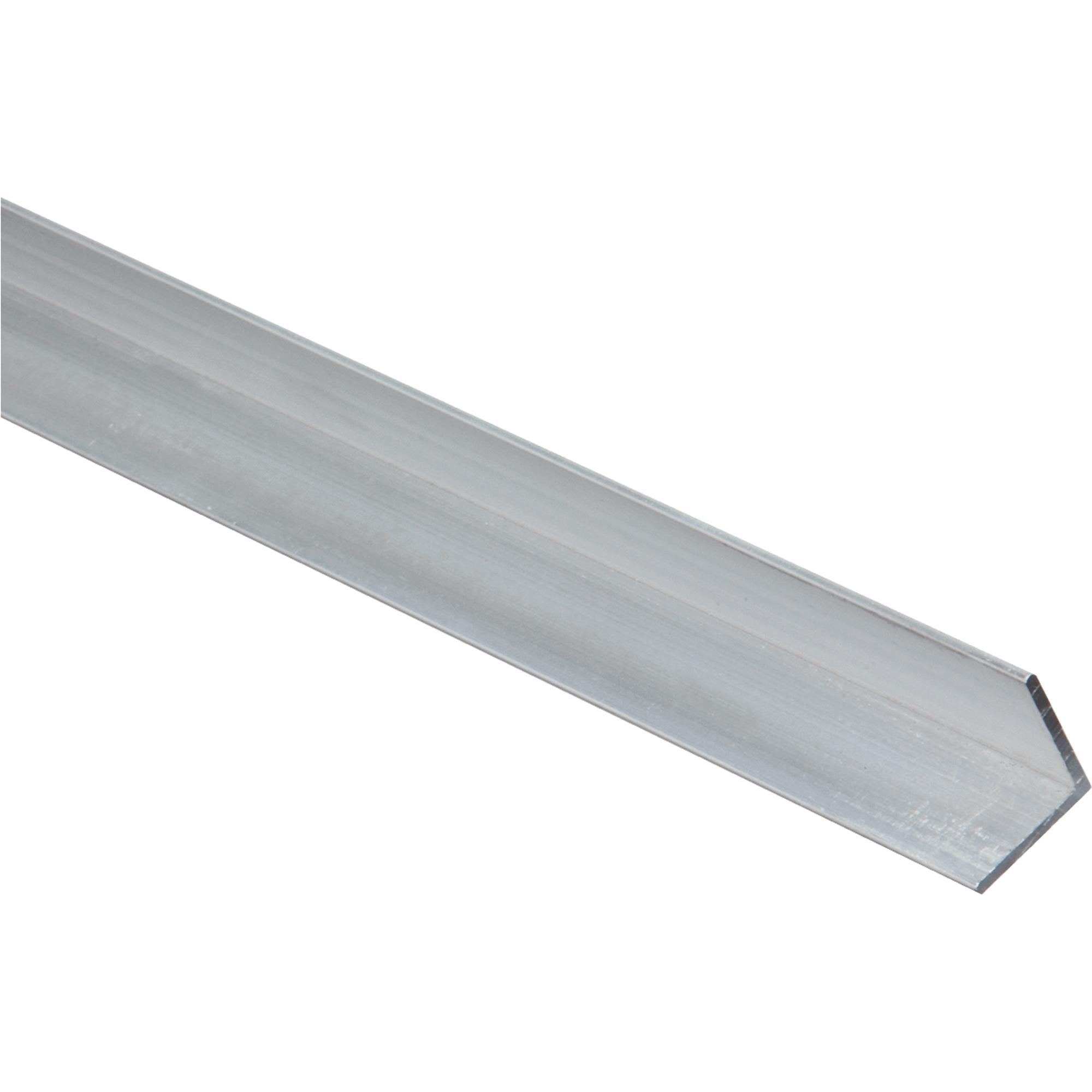 Equal Leg Angle, 3/4" Leg x 1/16" T, 36" L, Aluminum, Mill Stanley ...