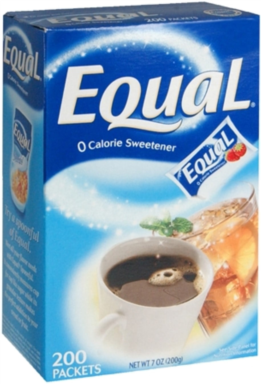 Equal Zero Calorie Sweetener Packets, 230 Count - Walmart.com