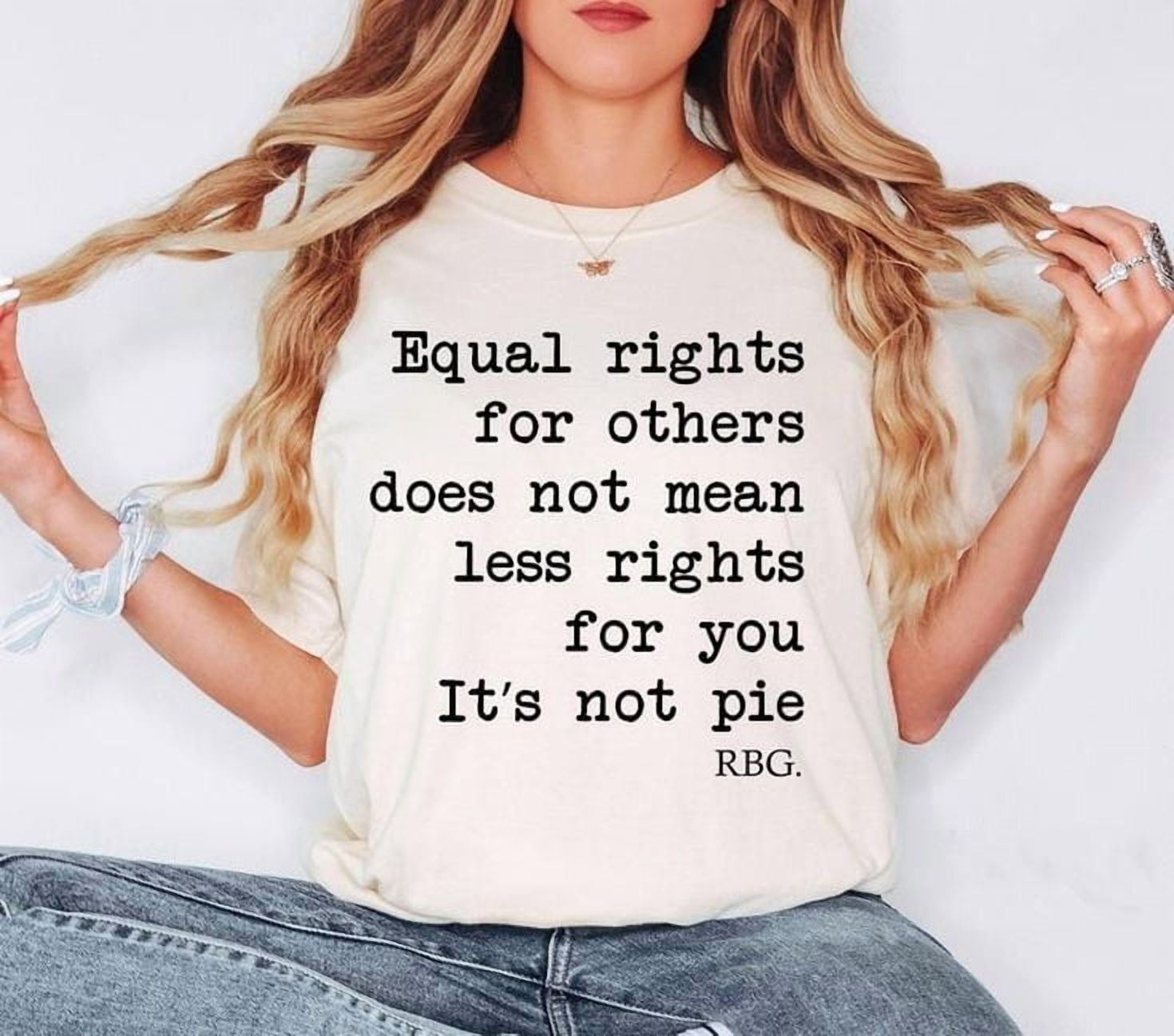 Equal Rights Shirt, RBG Sayings Tee, Citizen Rights Tee, Women's Rights ...