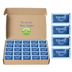 Equal Zero Calorie Sweetener Packets, Sugar Substitute, 2000 Ct ...