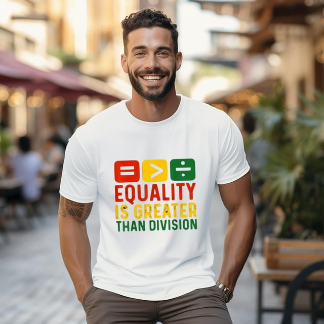 Equality Division Shirt/Sweatshirt/Hoodie Black History Month Math ...