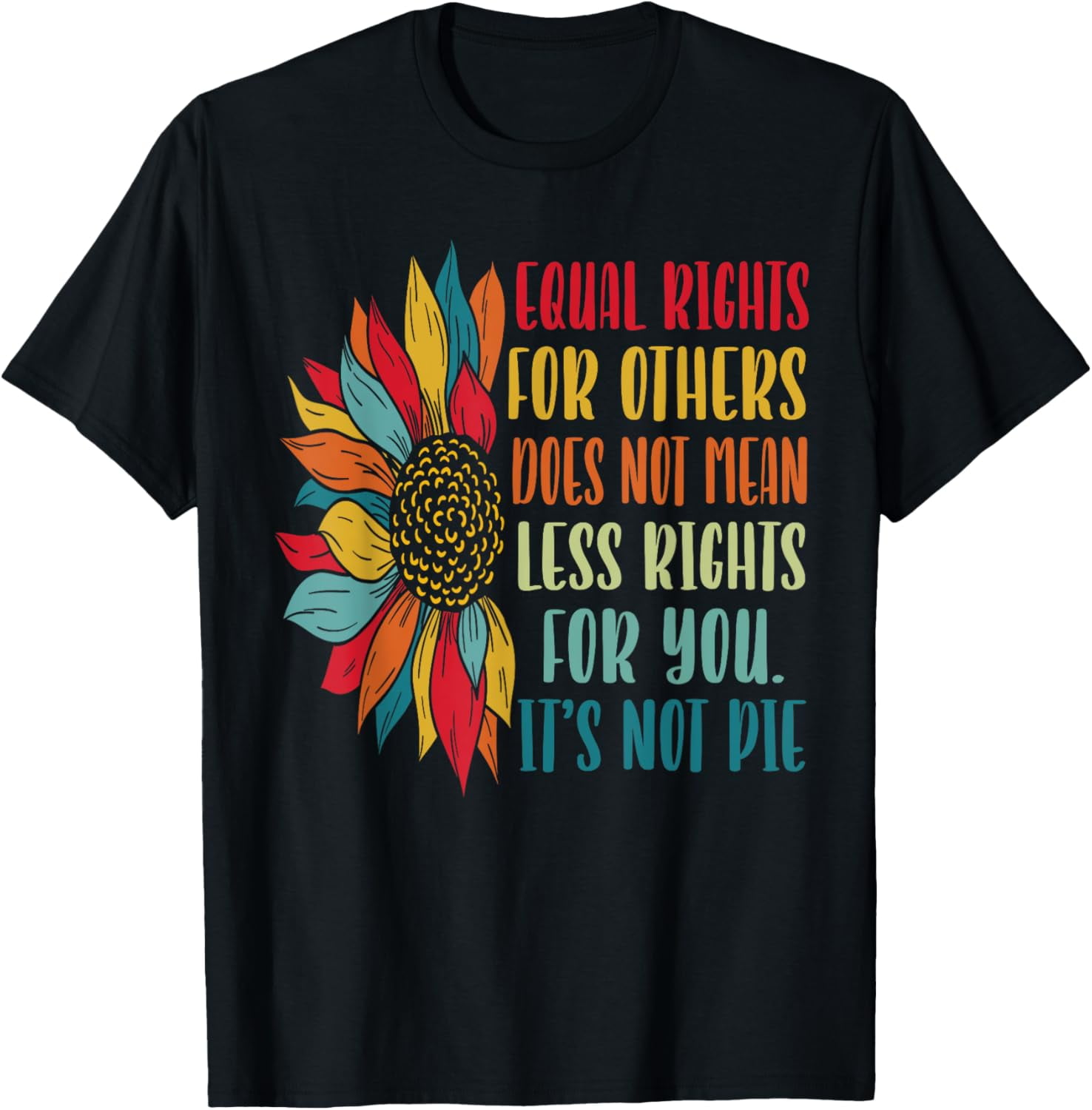 Equality - Equal Rights For Others It's Not Pie Funny Creative Graphic ...