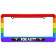 Equality Gay Lesbian Rights License Plate Tag Frame, Multiple Colors ...
